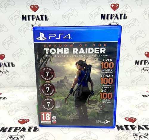 Shadow of the Tomb Raider Definitive Edition PS4