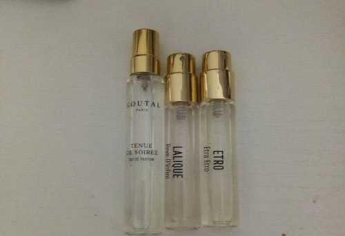 Etro, Lalique, Goutal миниатюры