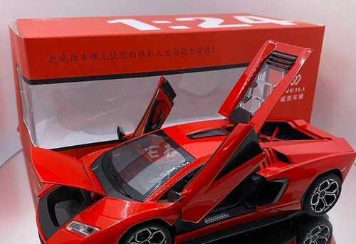 Lamborghini Countach премиум качества модель 1:24