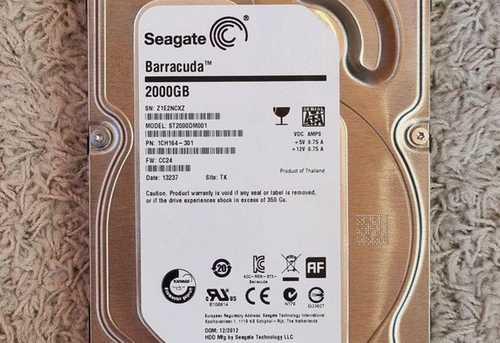 Жёсткий диск Seagate Barracuda 2 Тб ST2000DM001