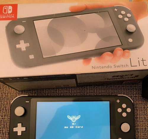 Nintendo switch lite прошитая