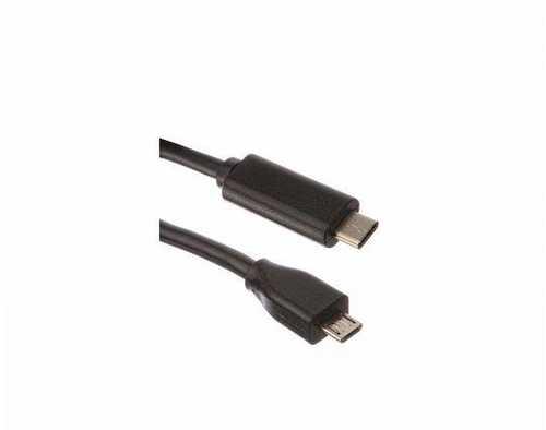 Кабель Prolike USB 2.0 Micro BM-USB 3.1 type C, 1