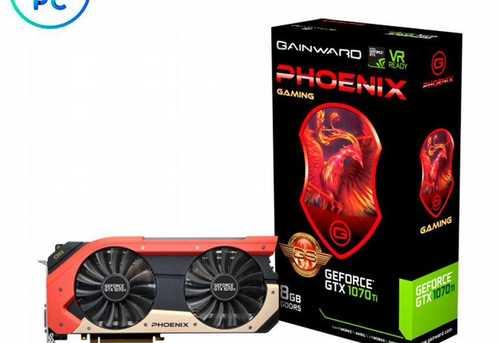 Видеокарта GTX1070Ti Gainward Phoenix GS Б.У