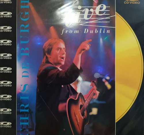 Laserdisc LD Chris de Burgh Live From Dublin