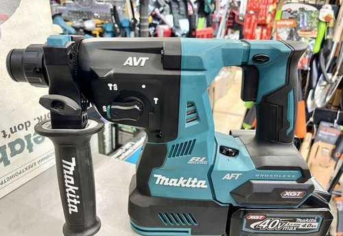 Перфоратор Makita XGT hr001gm201, 2 акб+зу