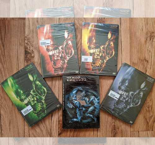 DVD Чужой Steelbook 4 части