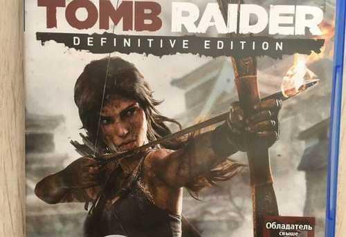 Игра на ps4 Tomb Raider: definitive edition