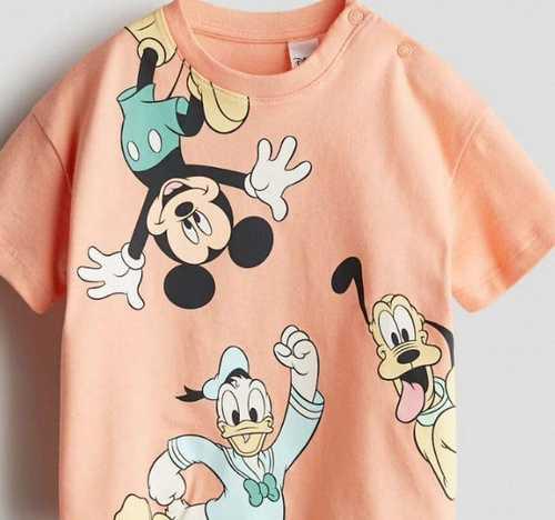 Новое.Футболка H&M оригинал Disney Mickey Mouse