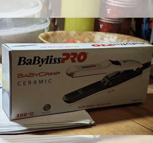 Компактные щипцы гофре BaByliss