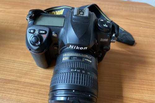 Фотоаппарат Nikon D200 и Nikkor 18-70mm f/3,5-4,5
