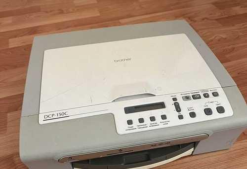Мфу цветной принтер со сканером DCP-150C