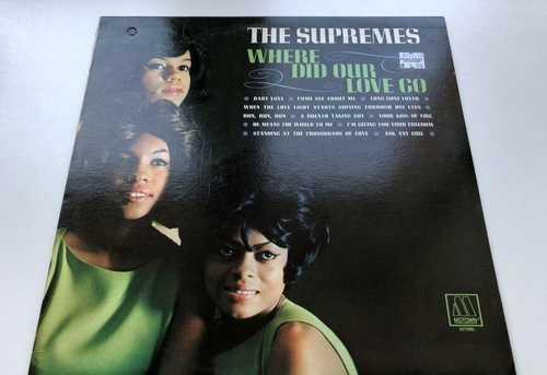 LP Supremes Where Did Our Love Go (1964) винил US