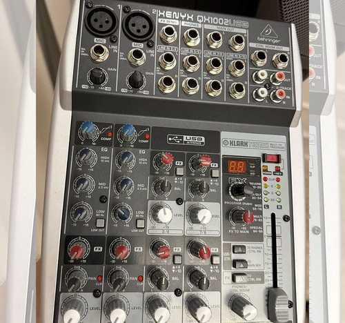 Микшерный пульт behringer xenyx qx1002