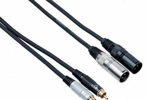 Кабель межблочный 2XLR-2RCA Bespeco EAY2X2R300 3 m