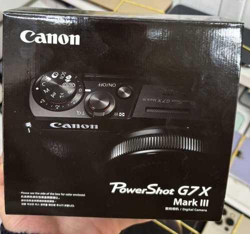 Canon powershot g7x mark iii black