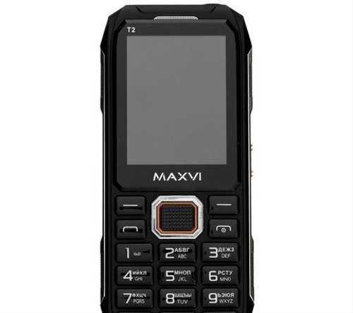 Сотовый телефон Maxvi T2 2.4" Black GSM