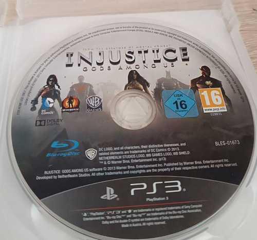 Игры на ps3 инджастис