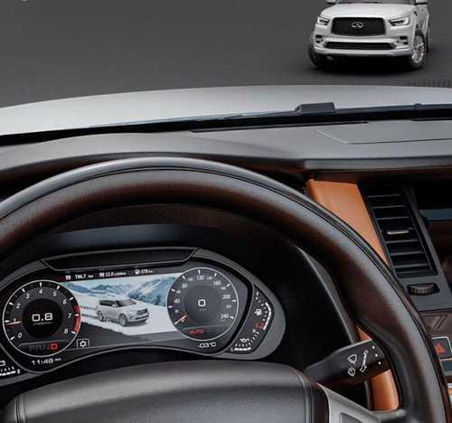 Панель приборов для Infiniti QX56, QX80