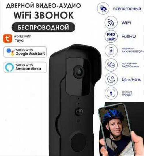 Видеоглазок wifi с датчиком движения