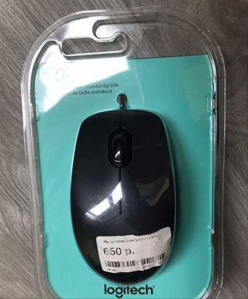 Мышь компьютерная logitech, usb