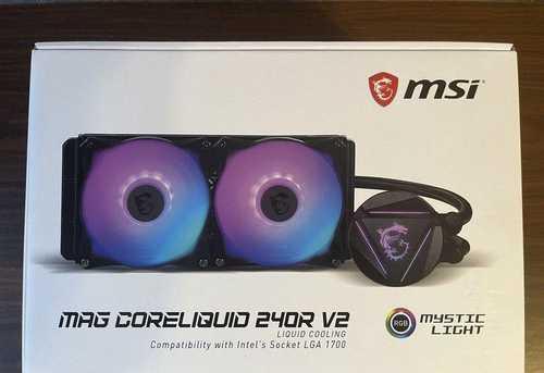 Система охлаждения MSI MAG сoreliquid 240R V2