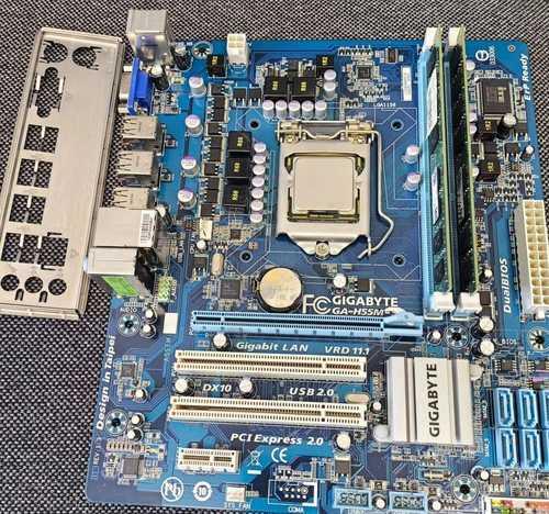 LGA1156 Gigabyte h55m   i3-540   8gb