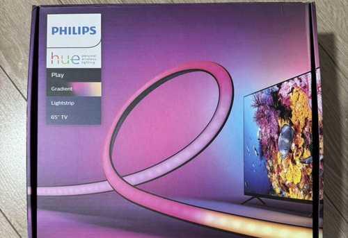 Светодиодная лента Philips rgb на телевизор 65
