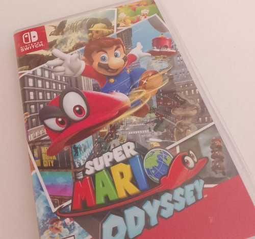 Super mario odyssey картридж