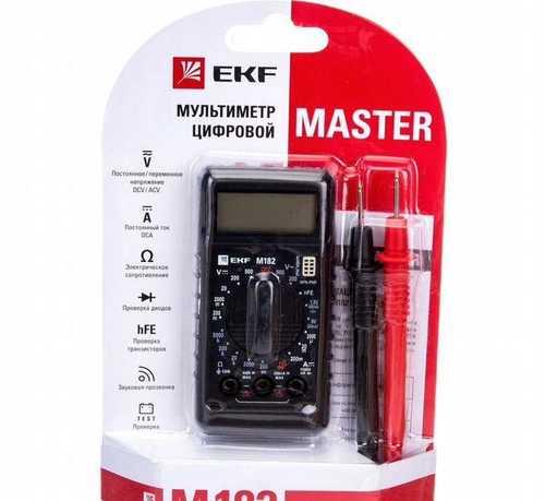 Цифровой мультиметр EKF M182 Master