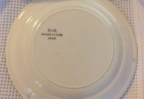 Тарелка обеденная винтаж wedgwood CO LTD 1945 г