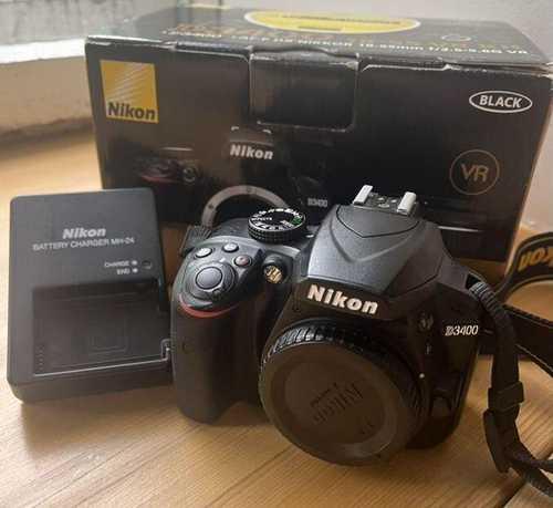 Фотоаппарат Nikon d3400 body