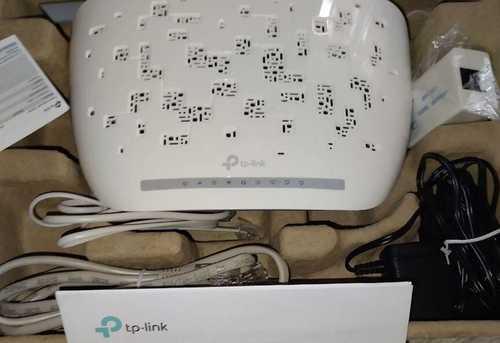 Wifi роутер tp link n300 c adsl2+ модем