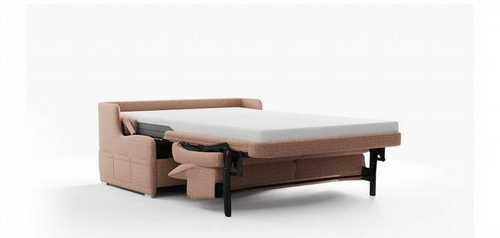 Раскладной диван Nokto розового цвета (для сна на