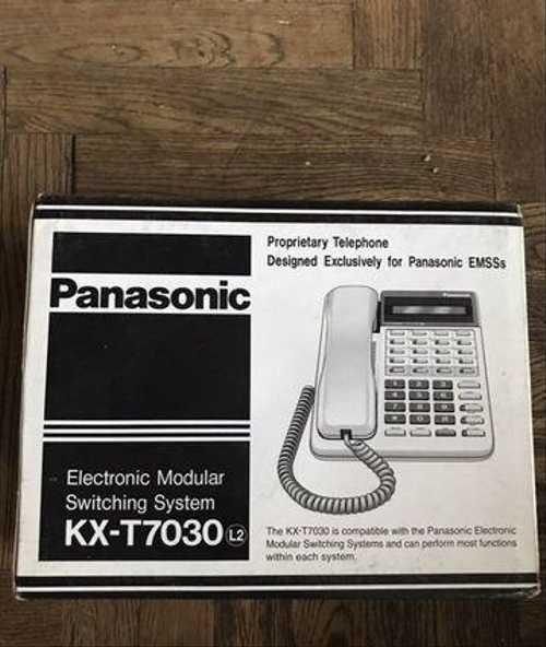 Системный телефон Panasonic KX-T7030 новый