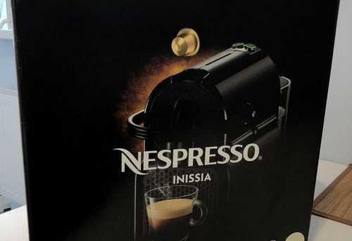 Кофемашина Delonghi nespresso Inissia