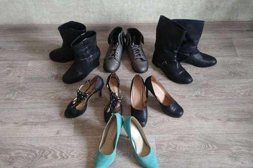 Обувь женская ботинки сапоги туфли 40 размер