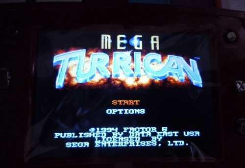 Mega turrican старая платка sega MD