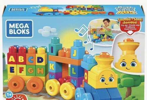 Конструктор Mega Bloks Музыкальный поезд