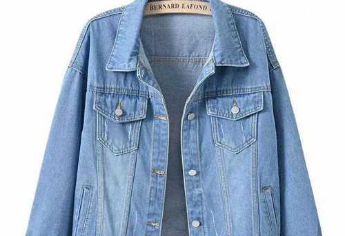Куртка женская джинсовка размер L