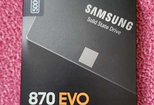 Samsung SSD 870 EVO SATA 2.5" 500GB MZ-77E500