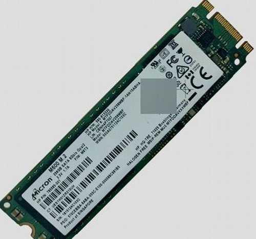 SSD Micron M600 256GB SATA3 m.2 2280