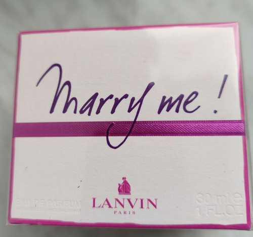 Женский парфюм от Lanvin, Marry Me, 30 ml