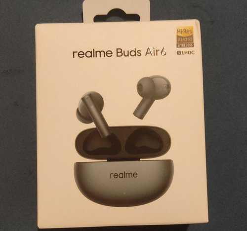 Realme Наушники realme Buds Air 6, бирюзовый