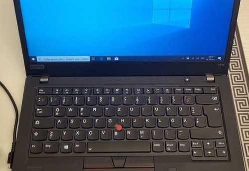 Ноутбук Lenovo thinkpad P14s + докстанция