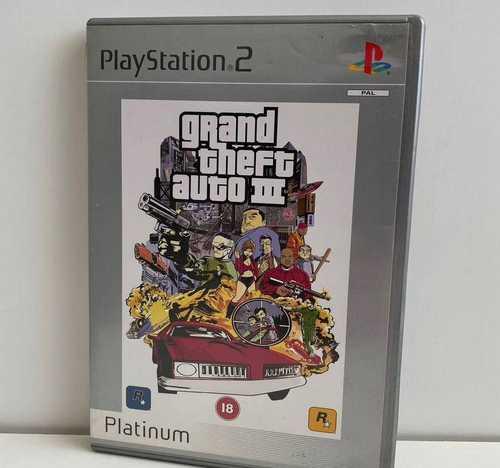 Игра Grand Theft Auto 3 ps2