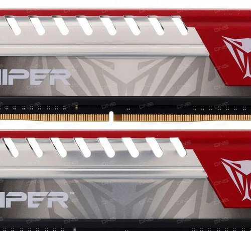 Оперативная память ddr4 2400 Patriot Viper 2x4gb