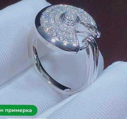 Кольцо Cartier, белое золото 0,55ct