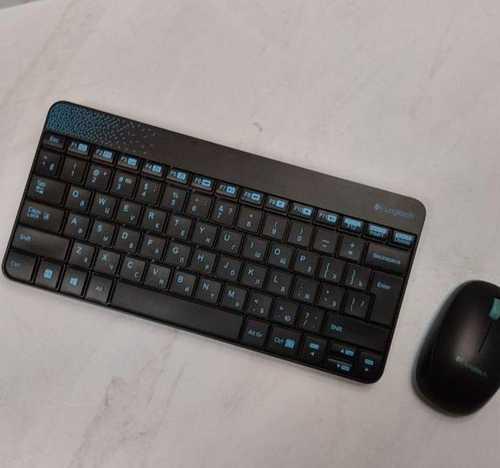 Набор клавиатура мыш Logitech mk 240