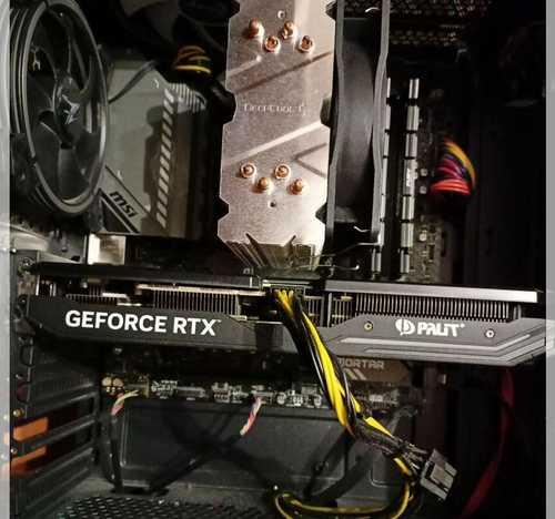 Видеокарта Palit GeForce RTX 4070 dual