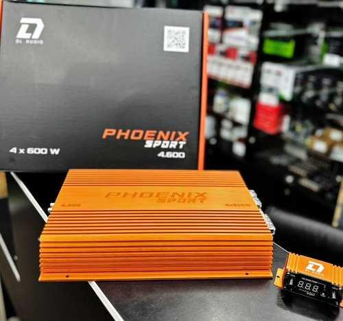 Усилитель 4-канальный DL audio Phoenix Sport 4.600